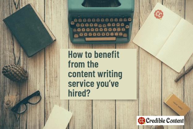 How to benefit from a professional content writing service?