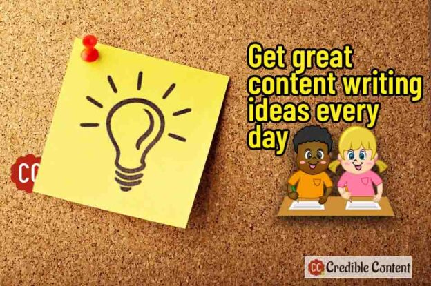How to come up with great content writing ideas every day