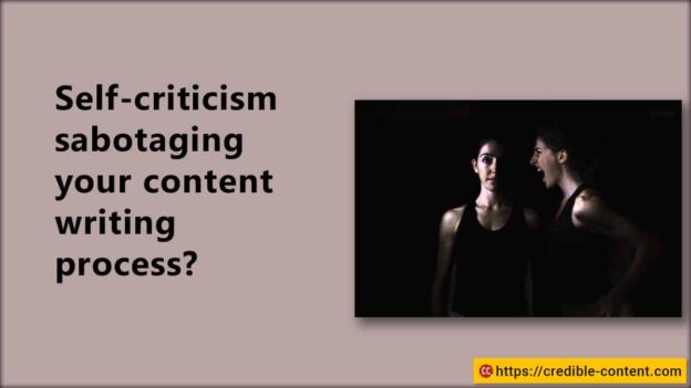 How to prevent self-criticism from sabotaging your content writing ...