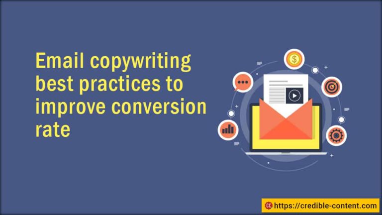 Email copywriting best practices for better conversion rate - Credible ...
